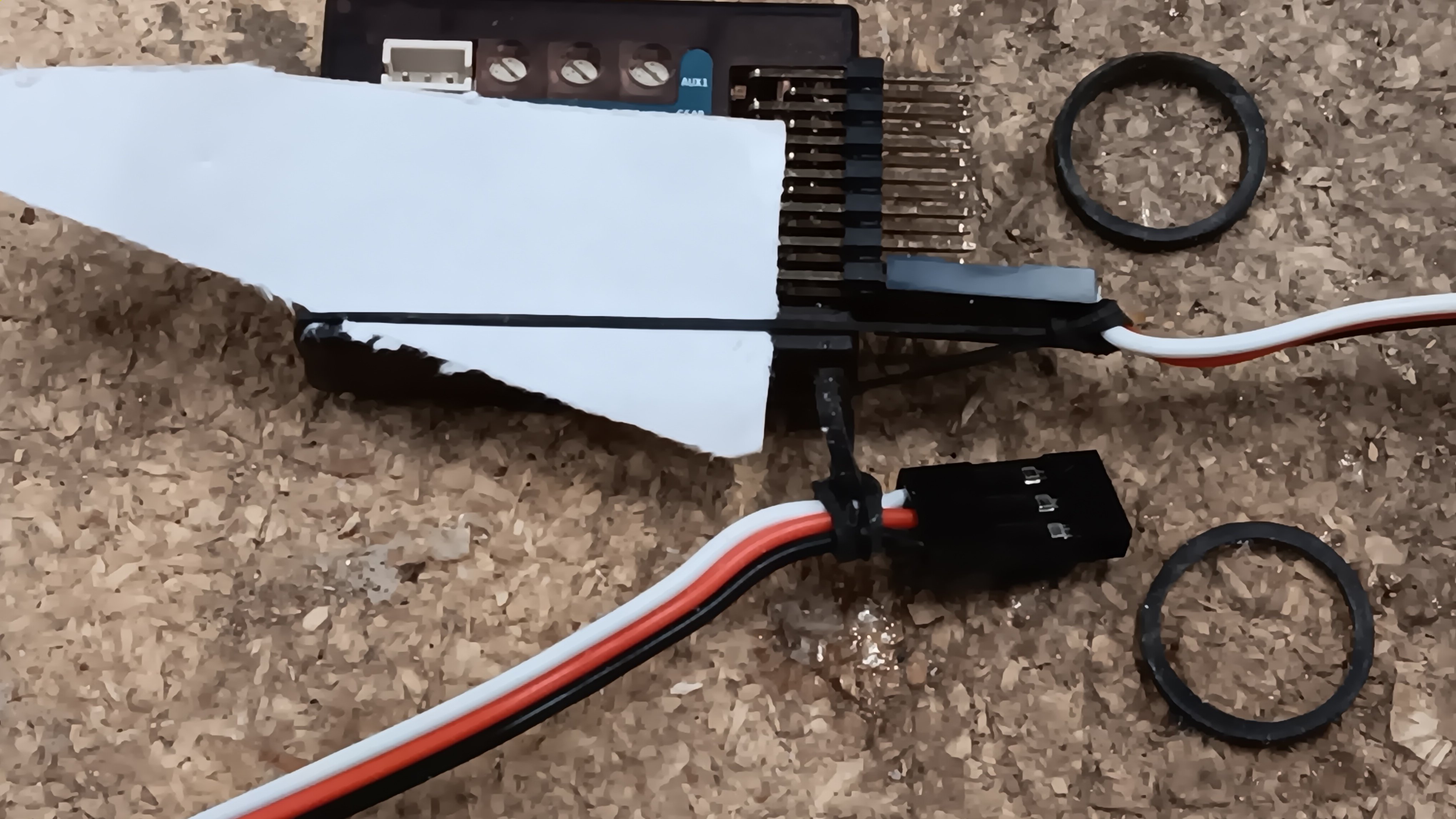 hot glue connectors in receiver | FliteTest Forum
